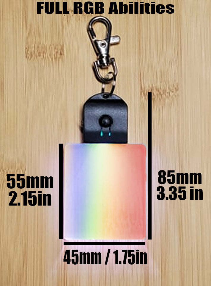 RGB Customizable Keychain – 5M Laser Designs
